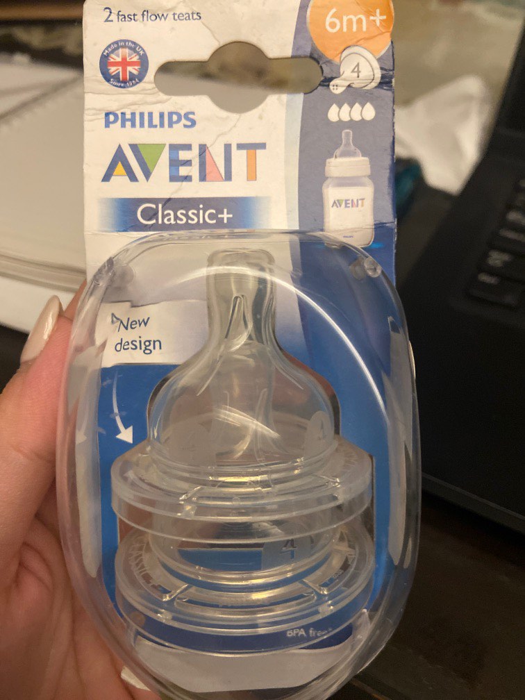 Avent Classic + teat 6m, Babies & Kids, Nursing & Feeding ...