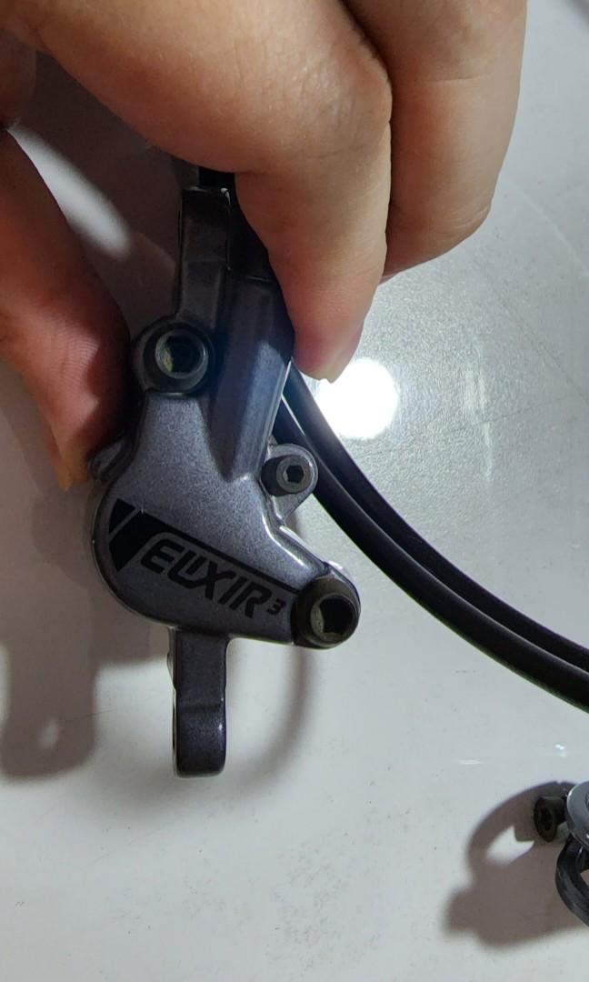 Cheqp hydraulic brakes Avid elixir 3 pair, Sports Equipment, Bicycles ...