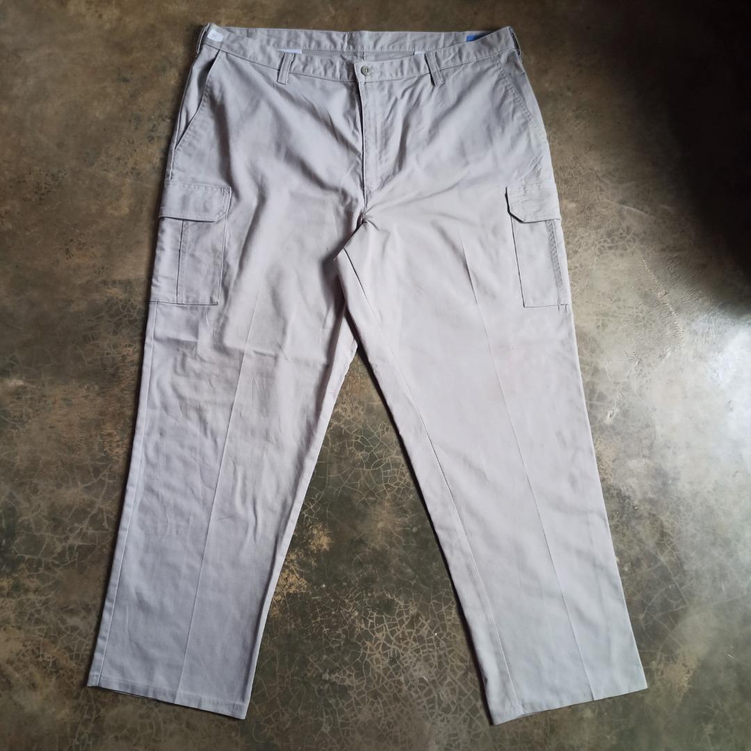 B24 CINTAS Comfort Flex Light Khaki Cargo Pants, Men's Fashion, Bottoms ...