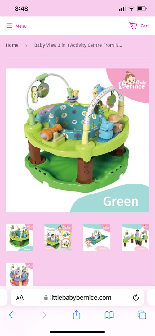 BABY VIEW 3 IN 1 ACTIVITY CENTRE FROM NEWBORN TO TODDLER, Babies & Kids ...