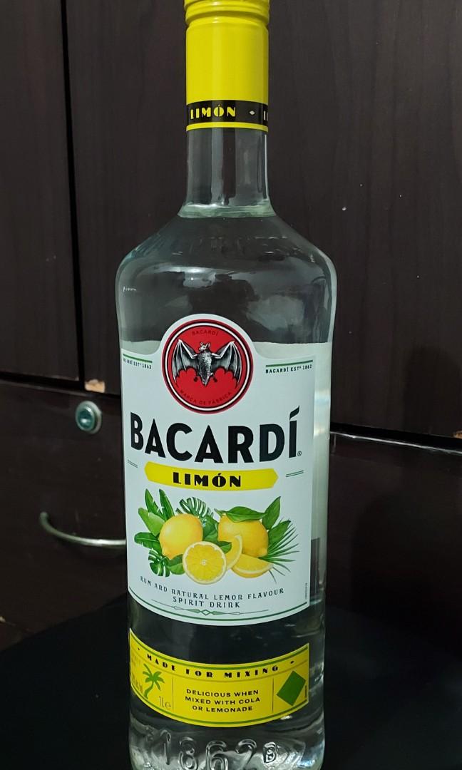 Bacardi 1L New, Food & Drinks, Alcoholic Beverages on Carousell