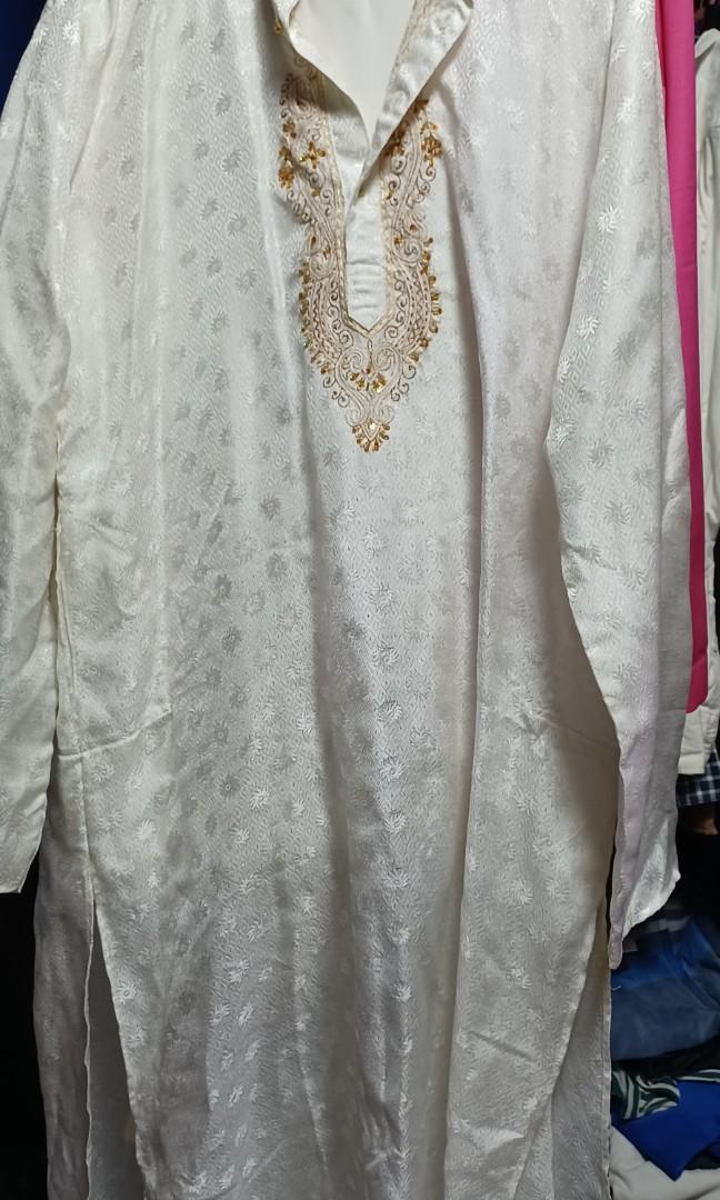 Men's shirvani without pants, Men's Fashion, Muslim Wear, Baju Melayu ...