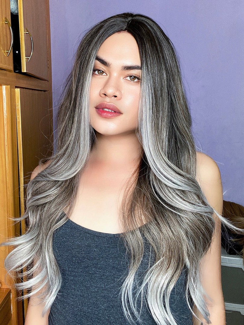 Balayage Full Cap Wig, Women's Fashion, Watches & Accessories, Hair ...