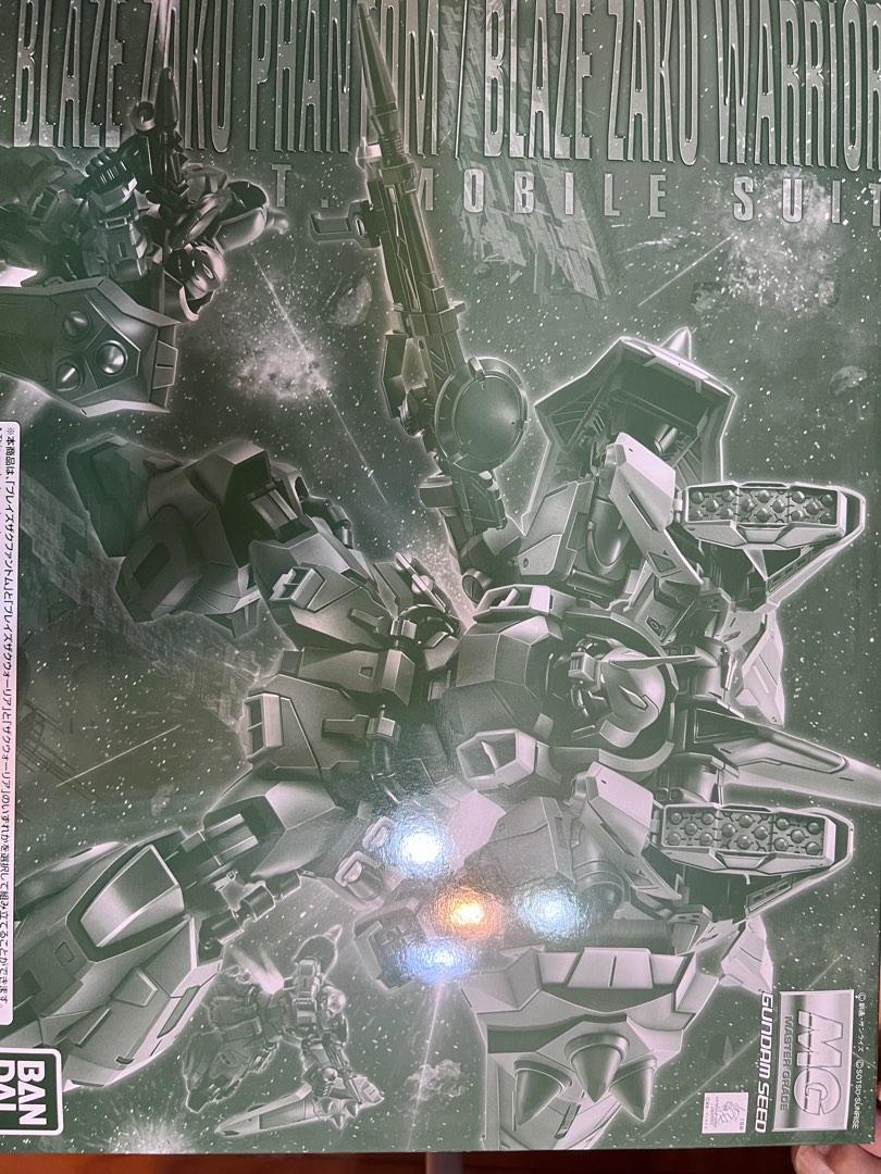 Bandai MG 1/100 BLAZE ZAKU PHANTOM/ WARRIOR, 興趣及遊戲, 玩具 & 遊戲類 - Carousell