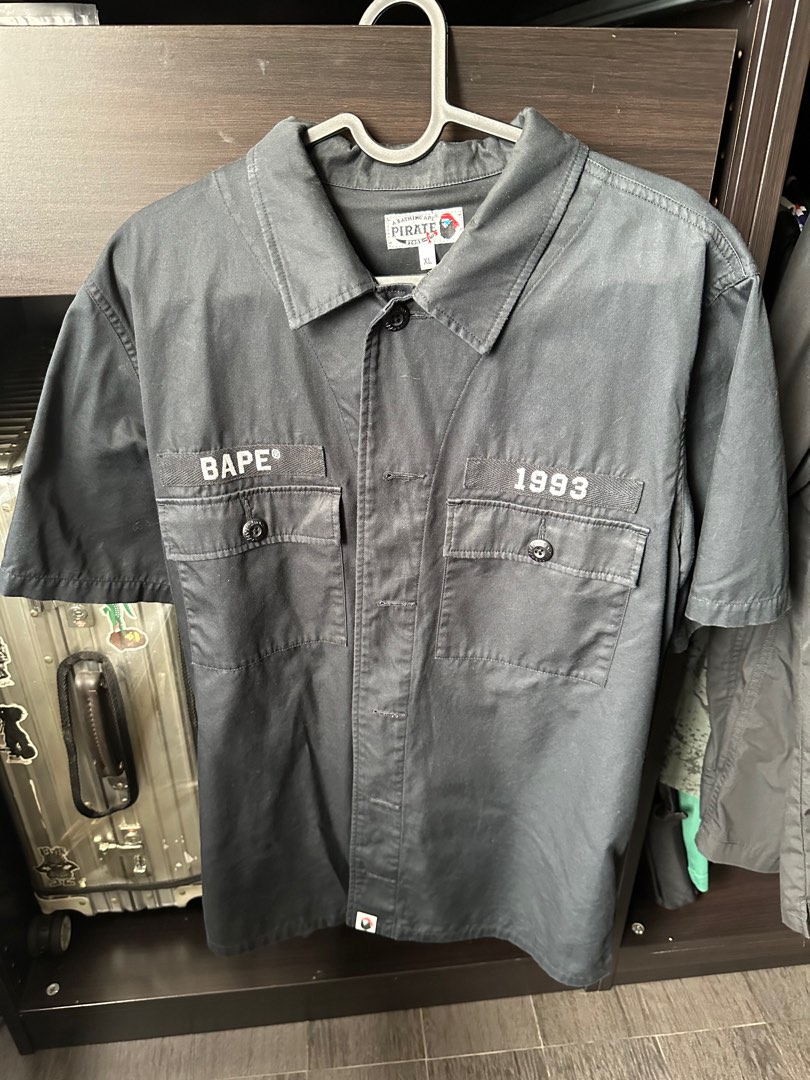 Bape Pirate Store Shirt Sz XL, Men's Fashion, Tops & Sets, Tshirts ...