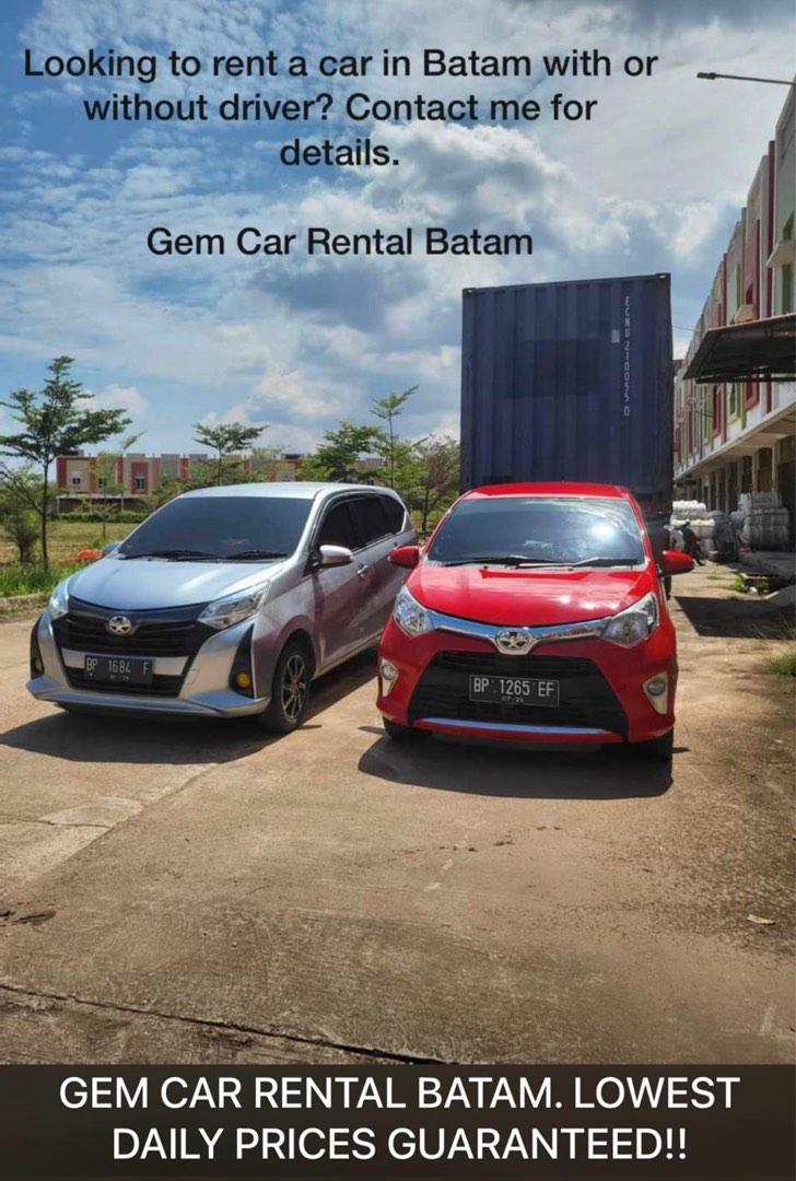 Batam gem car rental, Cars, Commercial Vehicles, Rentals on Carousell