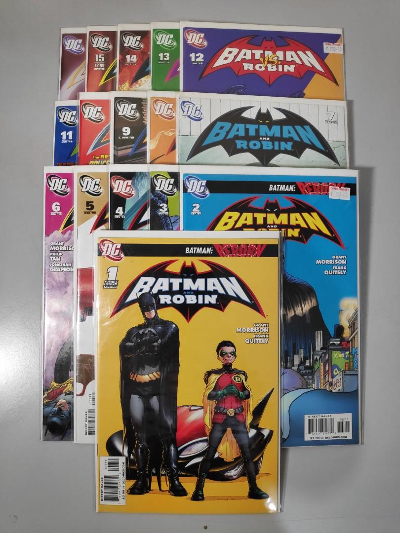 Batman and Robin #1-16 (2009, Grant Morrison run, Complete Set ...