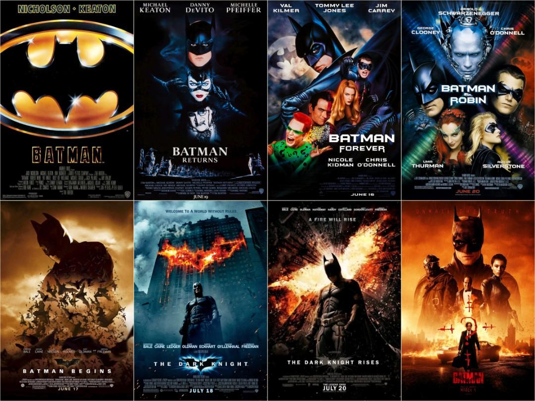 Batman Complete Movie Collection, Hobbies & Toys, Music & Media, CDs ...