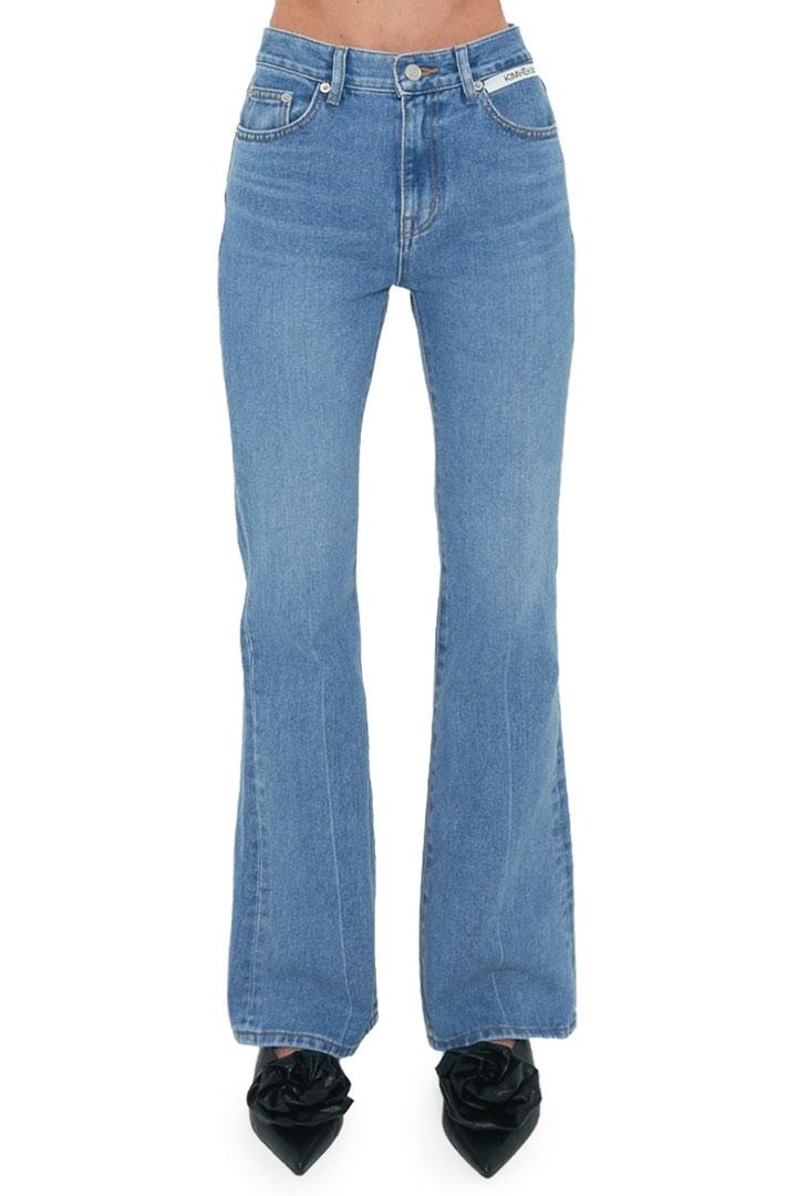 kimhekim flare jeans, Women's Fashion, Bottoms, Jeans & Leggings on ...