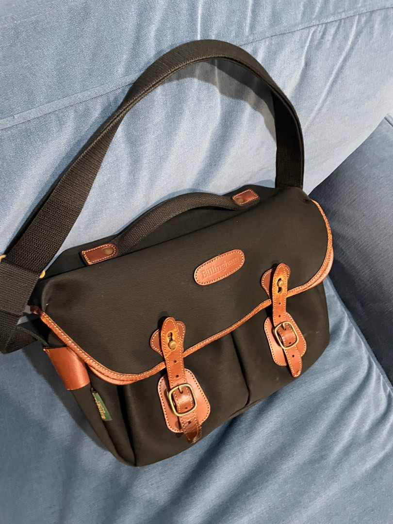 Billingham Hadley Pro black canvas and tan, Photography, Photography ...