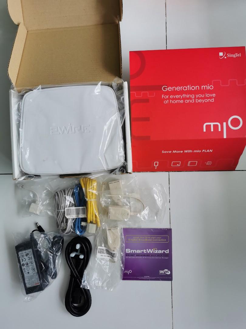 BNIP - 2Wire Singtel mio TV Modem Gateway Router, Computers & Tech ...