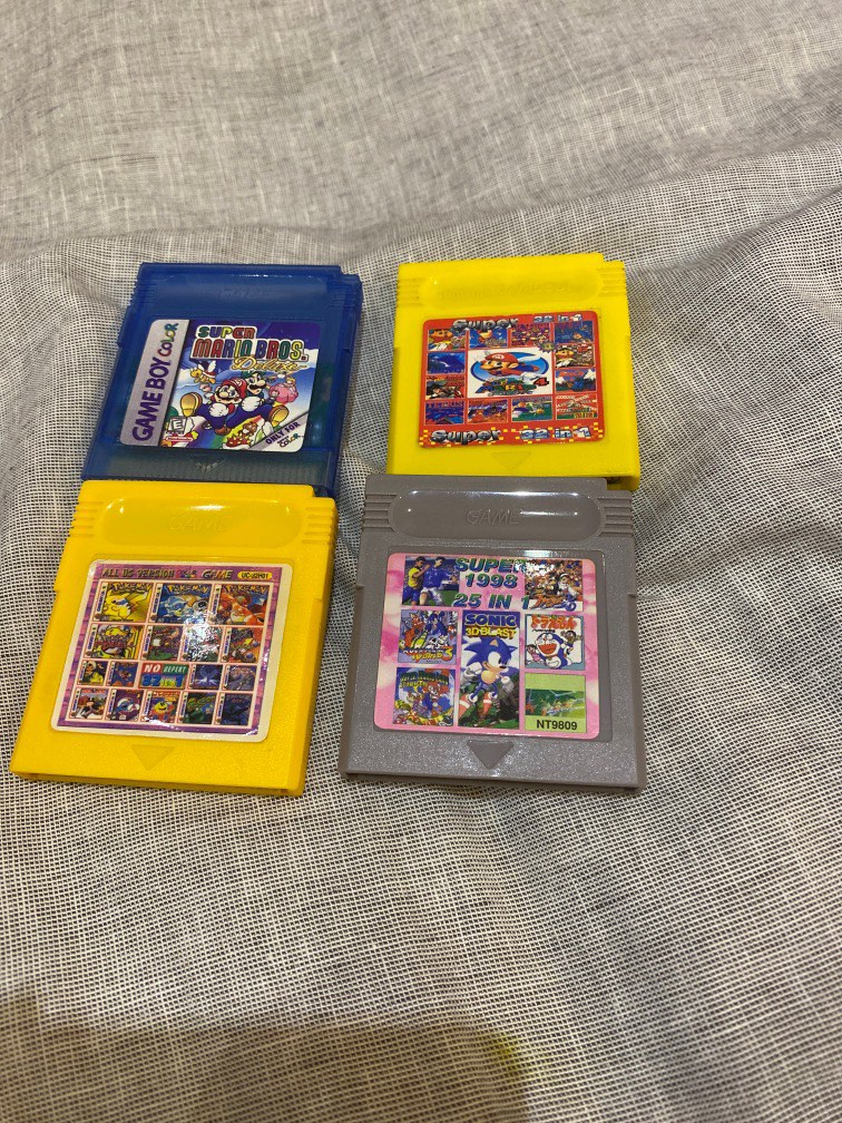 gameboy games BOOTLEG, Video Gaming, Video Games, Nintendo on Carousell