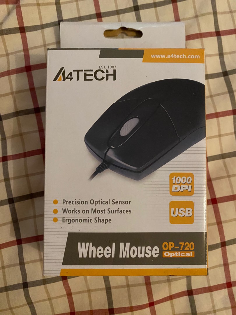 Brand New A4Tech USB Optical Mouse, Computers & Tech, Parts ...