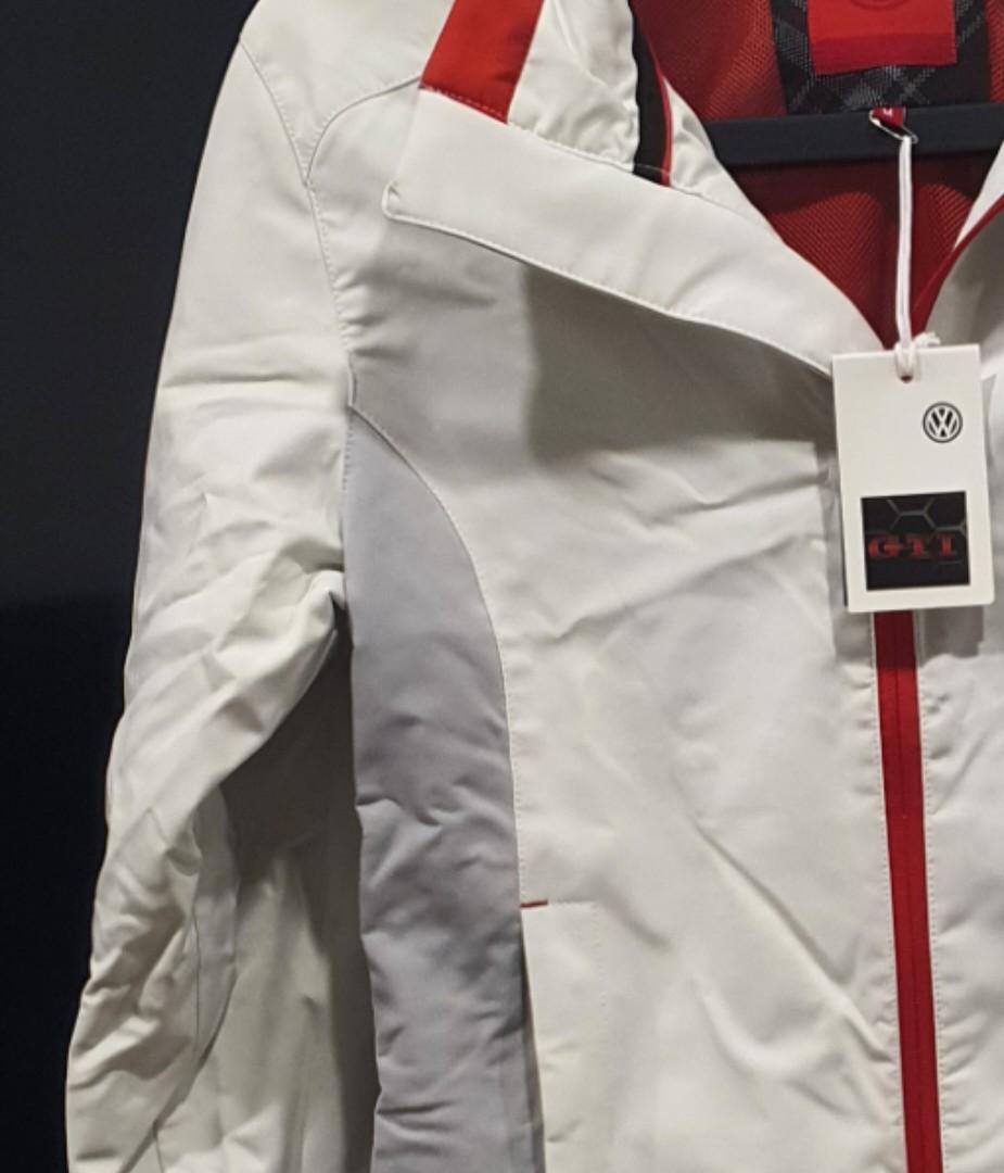 Brand New Genuine Volkswagen VW GTI Soft Shell Jacket - White Size ...