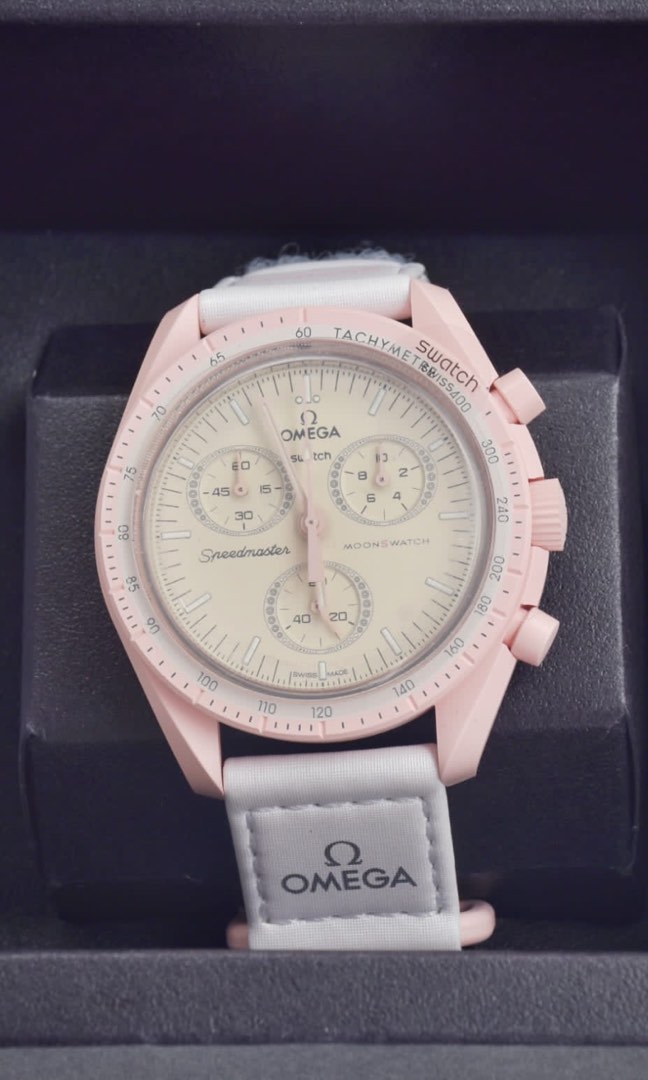 Brand New Swatch x Omega Moonswatch Mission to Venus Pink, Luxury ...