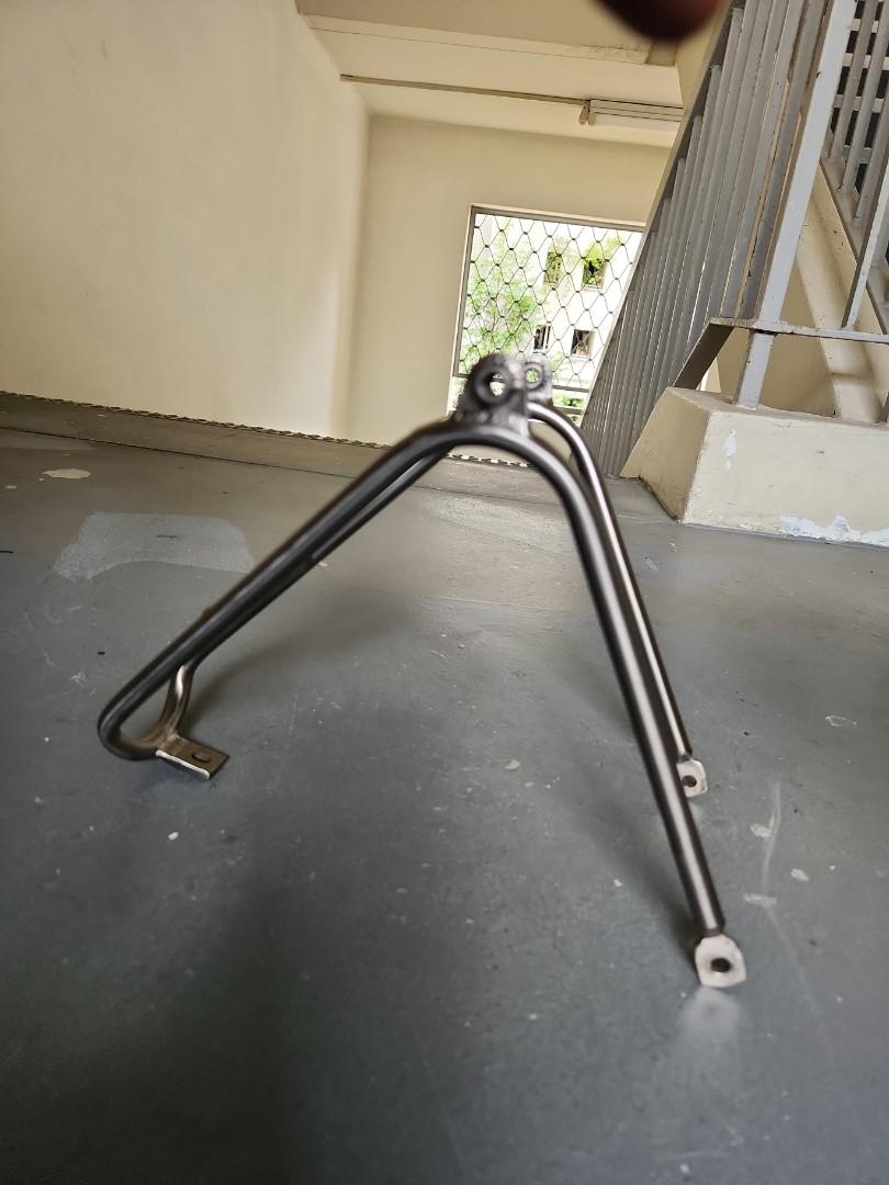 Brompton Titanium Rear Rack (Mini), Sports Equipment, Bicycles & Parts ...