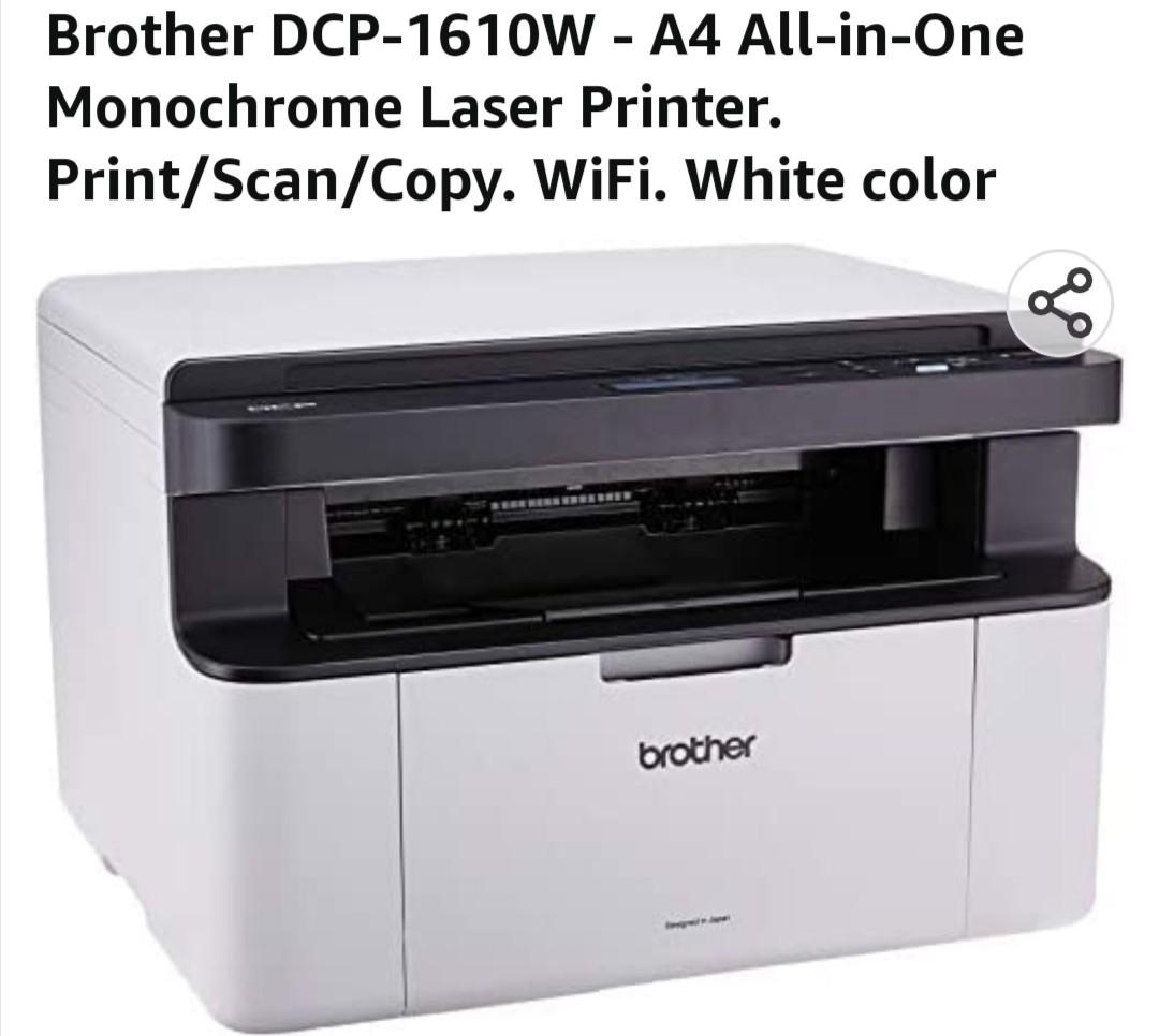 BROTHER 1610W LASER PRINTER, COPIER AND SCANNER, Computers & Tech ...