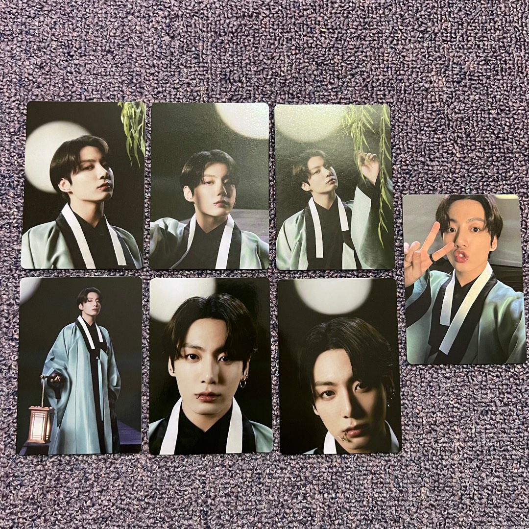 BTS Dalmajung 2022 Jungkook JK Mini pc Set, Hobbies & Toys, Memorabilia ...