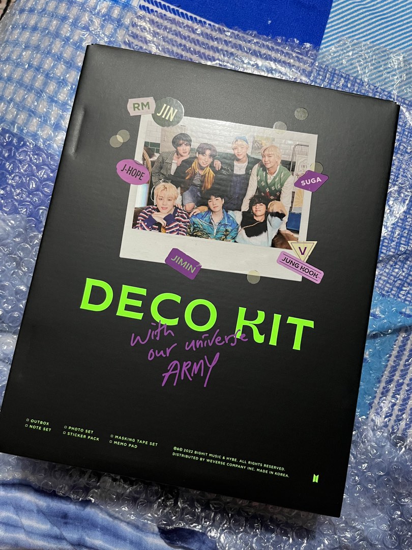 BTS DECO KIT, Hobbies & Toys, Memorabilia & Collectibles, K-Wave on ...