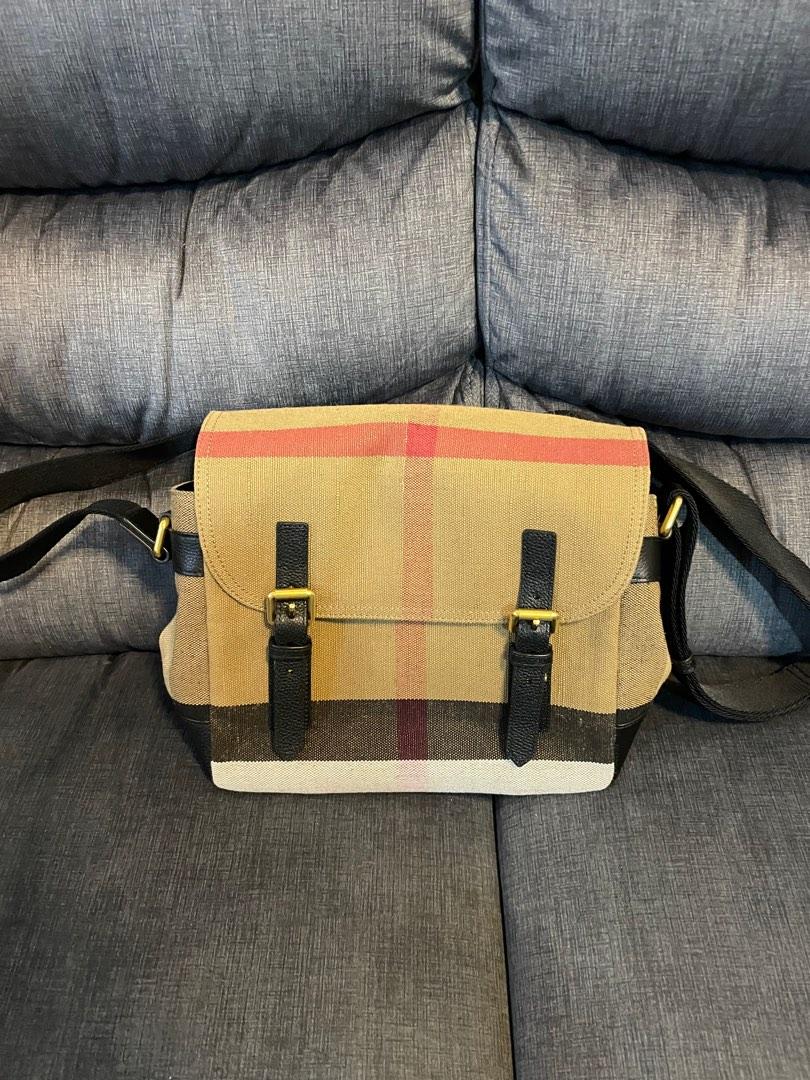 Burberry messenger bag, Men's Fashion, Bags, Sling Bags on Carousell