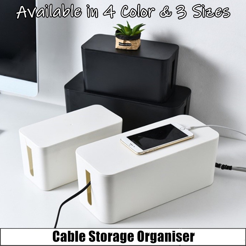 Cable Storage Organiser / Storage Box / Cable Management Box / Wire ...
