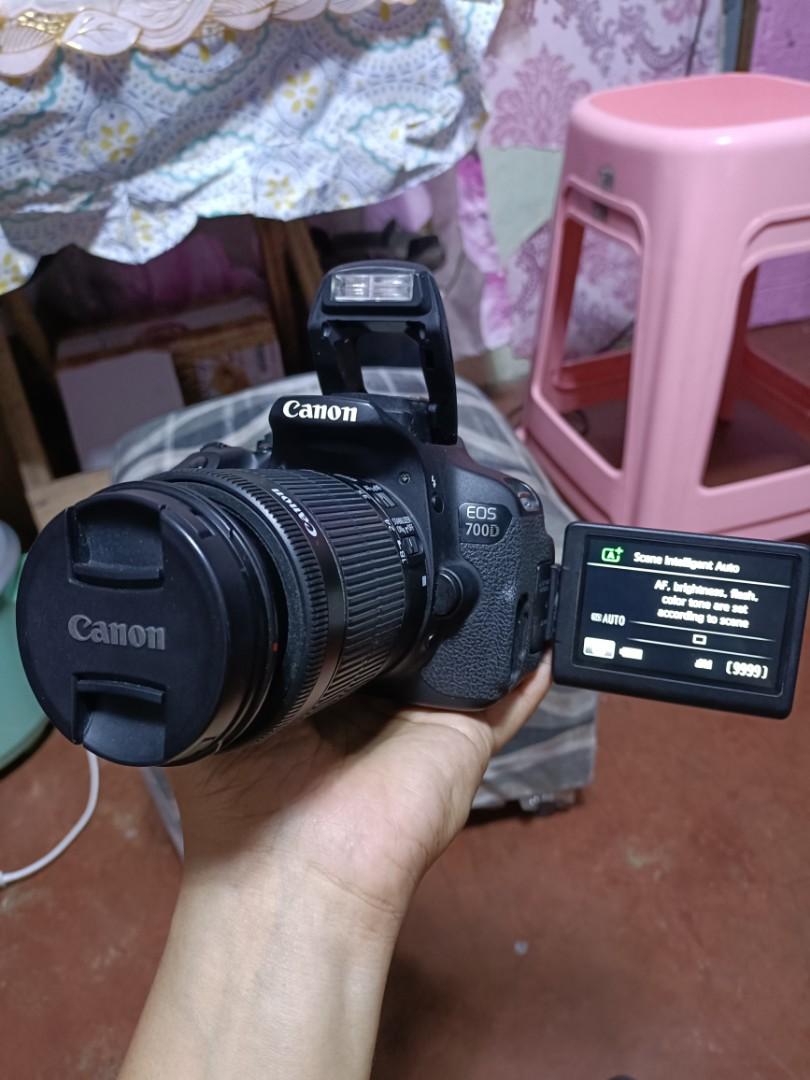 Canon 700d 18-55mm Lens Good image Sharp Output DSLR Camera ...
