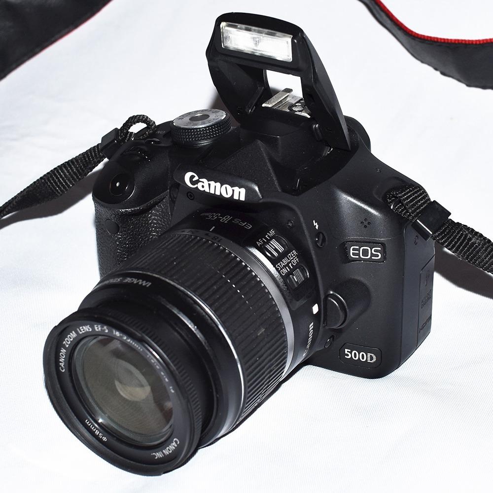 Canon DSLR 500D & 18-55mm AF IS lens (Complete box package ...