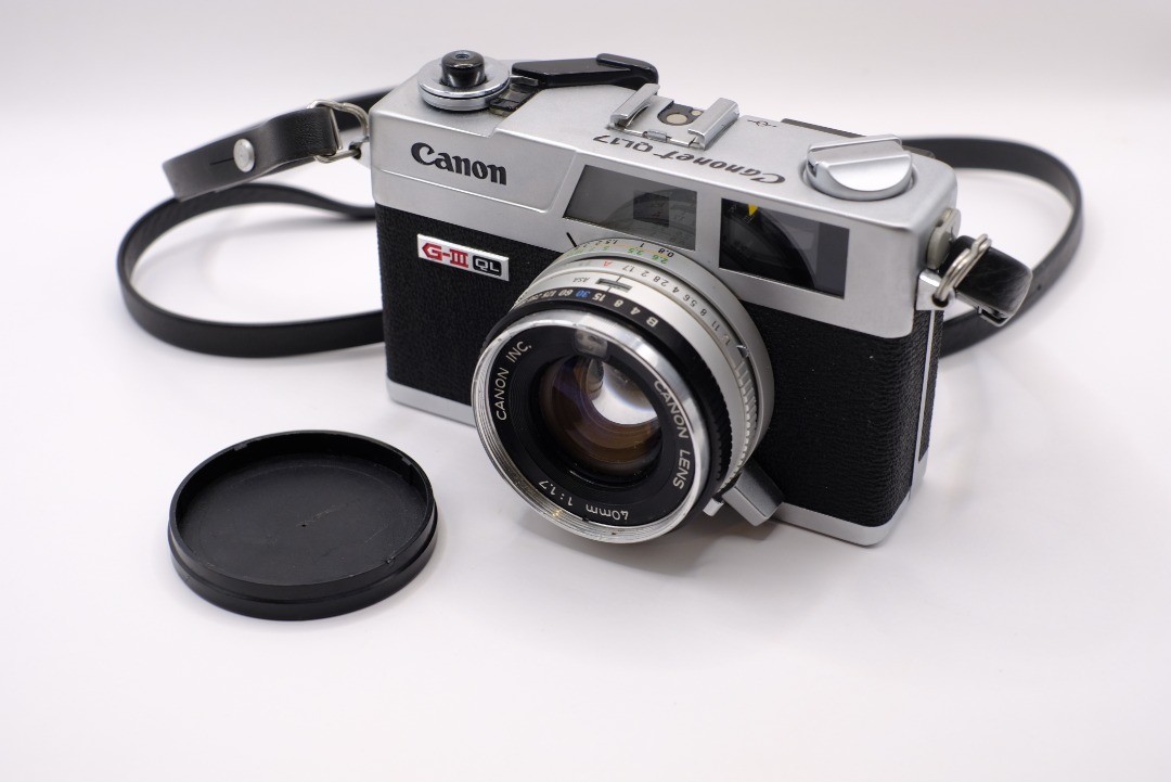 Canon QL17 GIII Chrome EX++, Photography, Cameras on Carousell