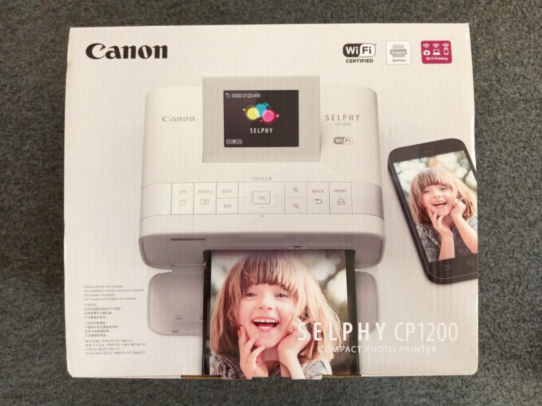 Canon Selphy CP1200 Compact Photo Printer, Computers & Tech, Printers, Scanners & Copiers on ...