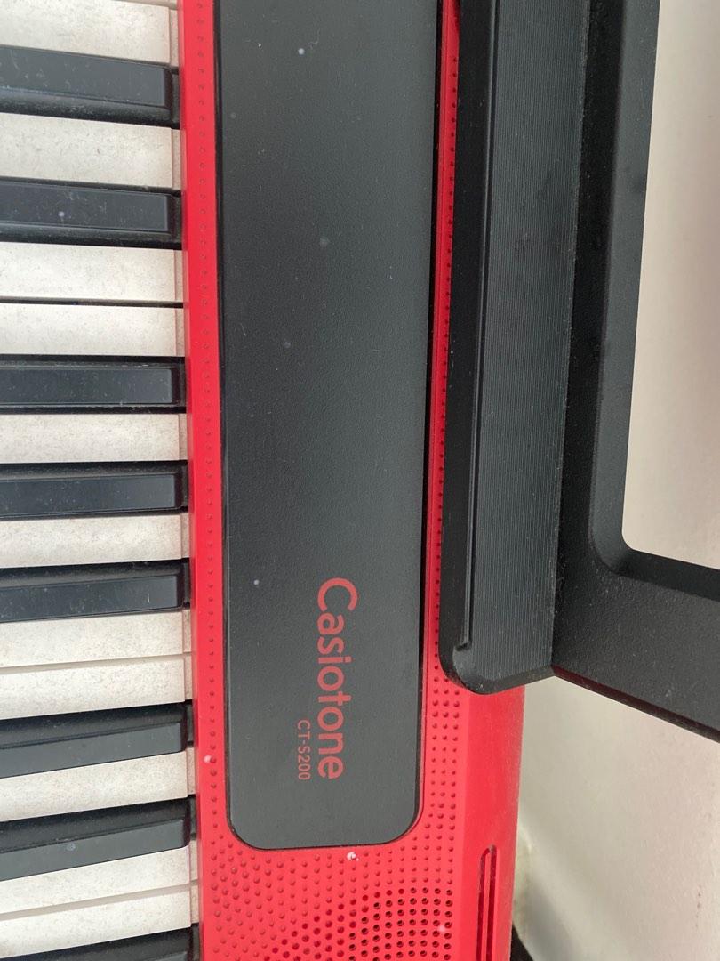 Casio key board, along with table, Hobbies & Toys, Music & Media ...
