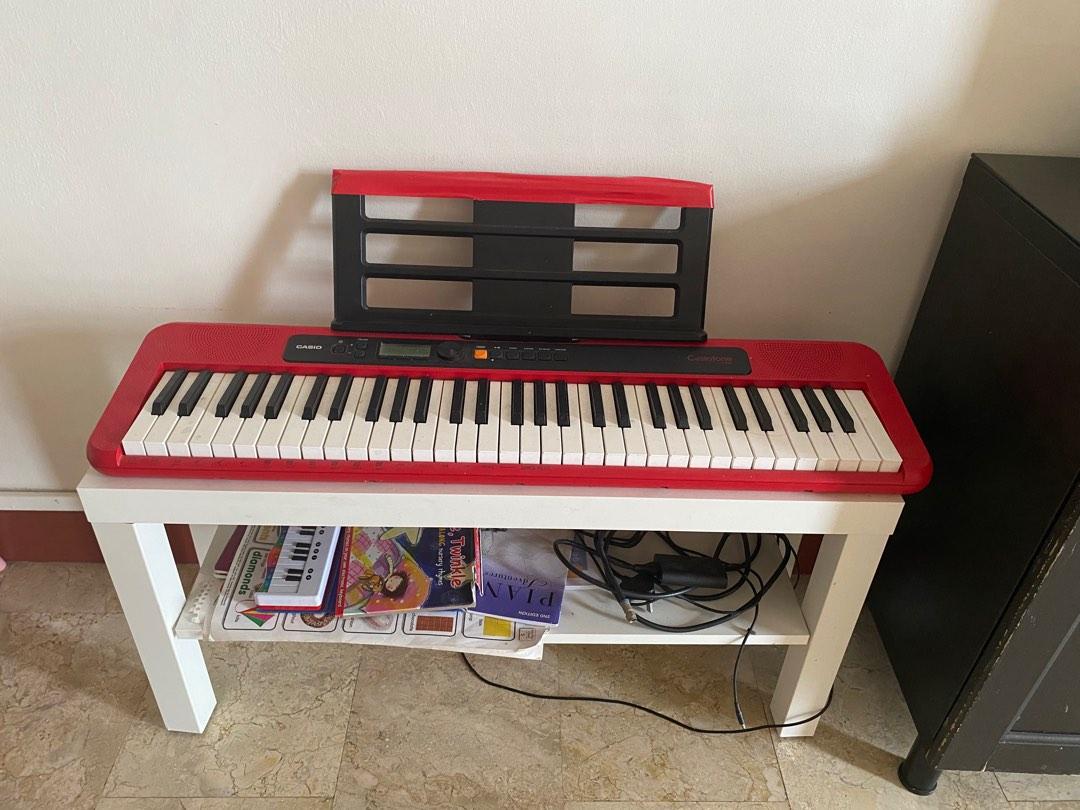 Casio key board, along with table, Hobbies & Toys, Music & Media ...