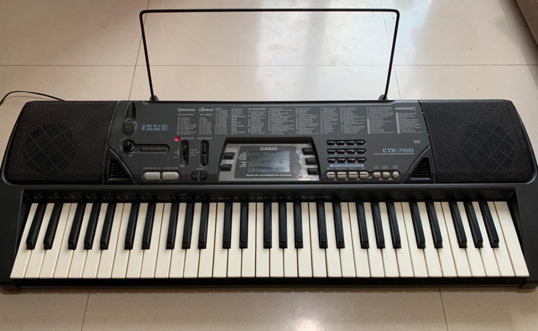 CASIO KEYBOARD CTK-700, Hobbies & Toys, Music & Media, Musical ...