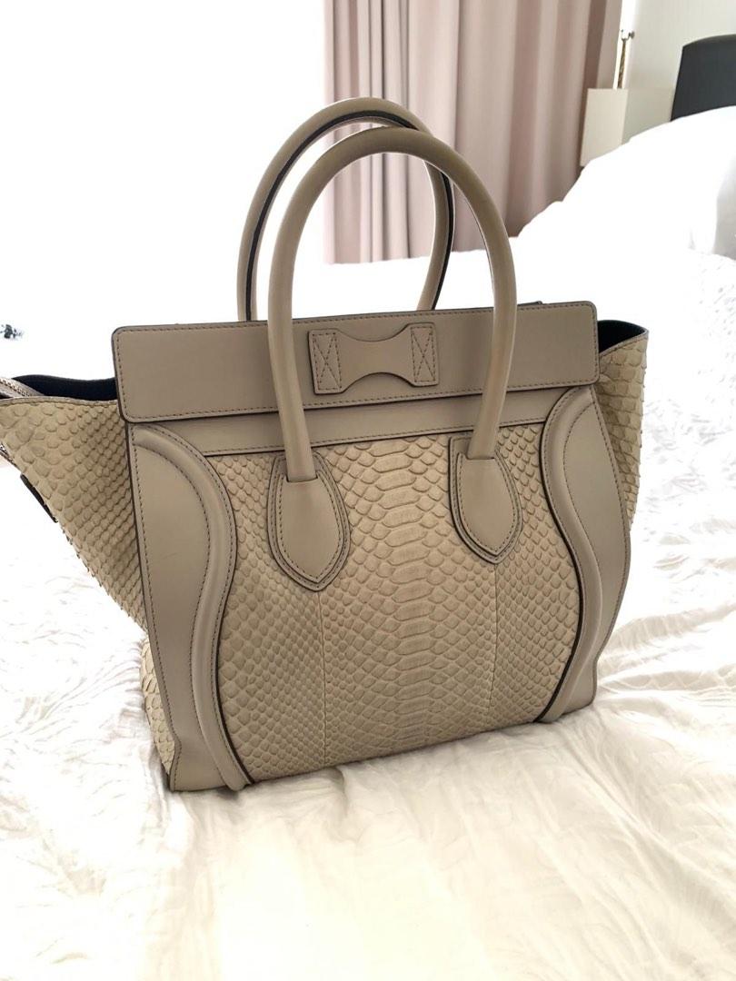 Celine Mini Luggage, Luxury, Bags & Wallets on Carousell