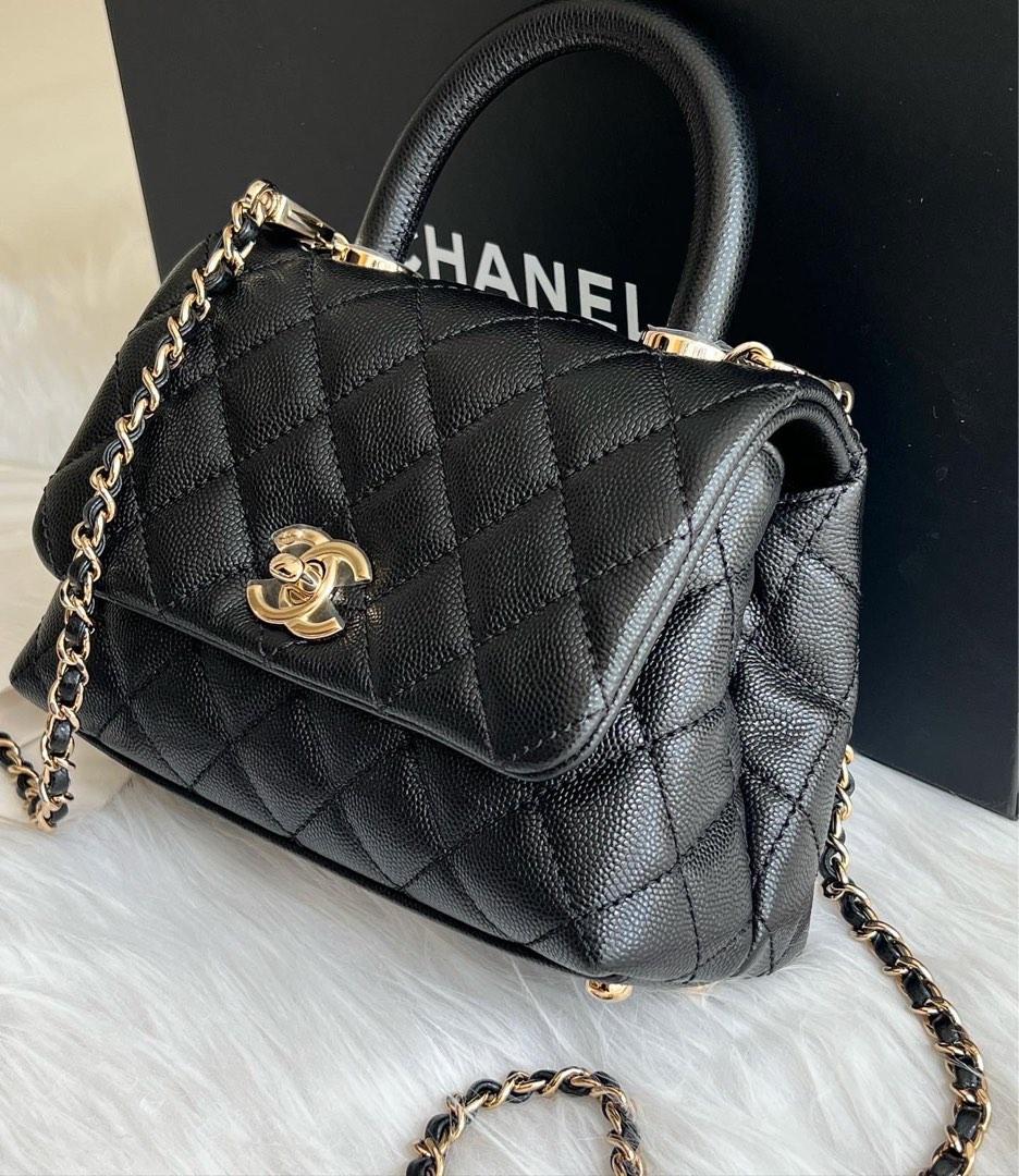 BNIB Chanel Coco Handle Mini, Luxury, Bags & Wallets on Carousell