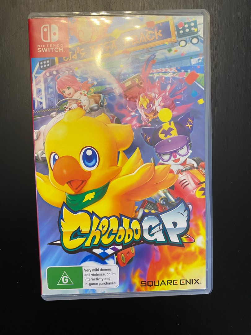 Chocobo GP Switch, Video Gaming, Video Games, Nintendo on Carousell
