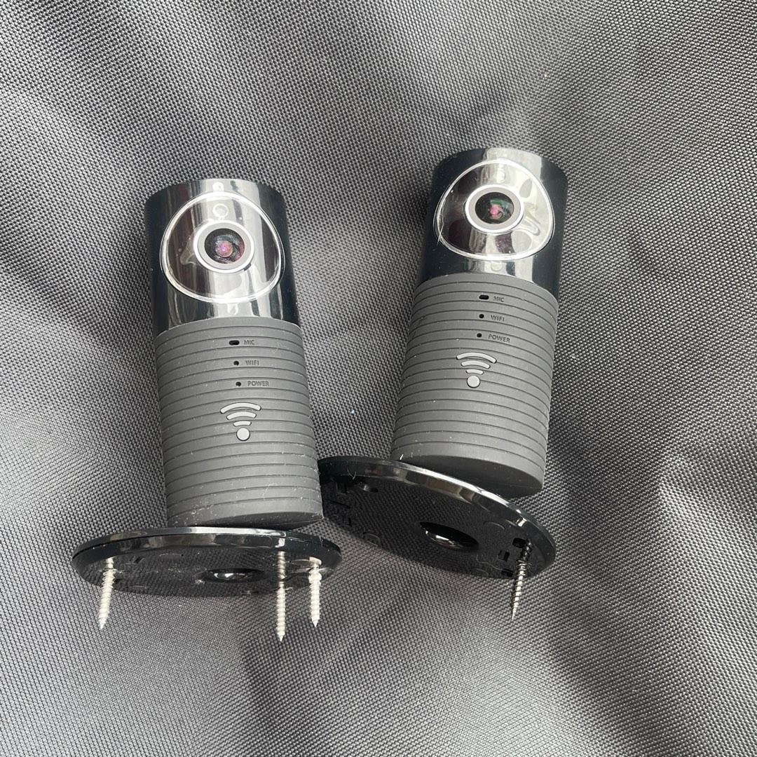 Cleverdog black 360 degrees panoramic cctv camera, Furniture & Home ...