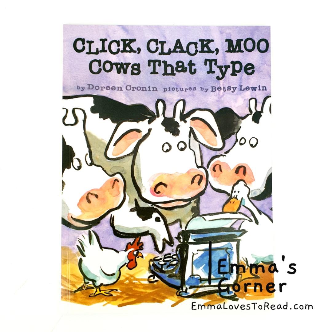 Click, Clack, Moo Cows that Type by Doreen Cronin PB, Hobbies & Toys ...