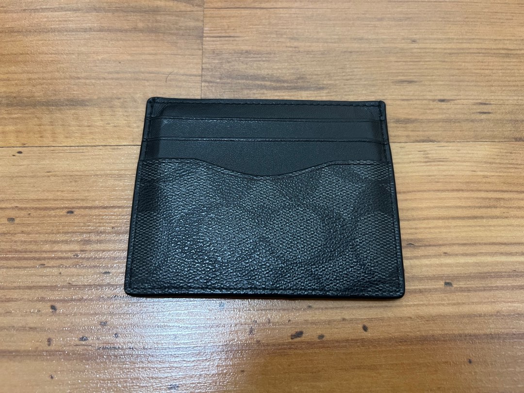 Coach card holder card wallet, Men's Fashion, Watches & Accessories ...