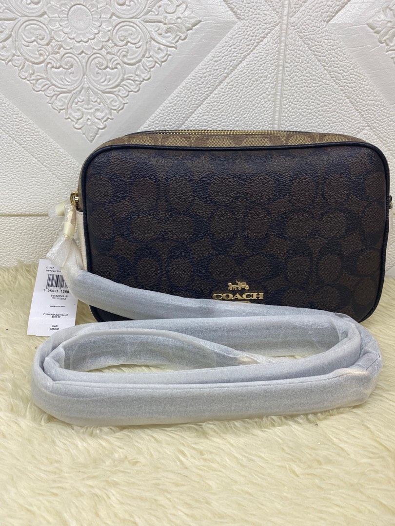 Coach Jes tri color, Women's Fashion, Bags & Wallets, Cross-body Bags ...
