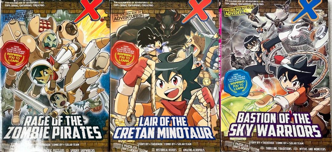 Comics -Xventure, plants vs zombies, CSI, candy gem, 3hrs to master ...