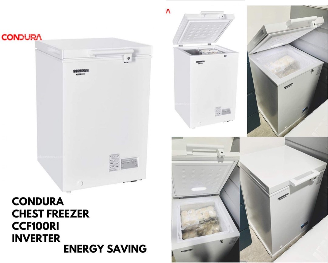 Condura Inverter Chest Freezer., TV & Home Appliances, Kitchen ...