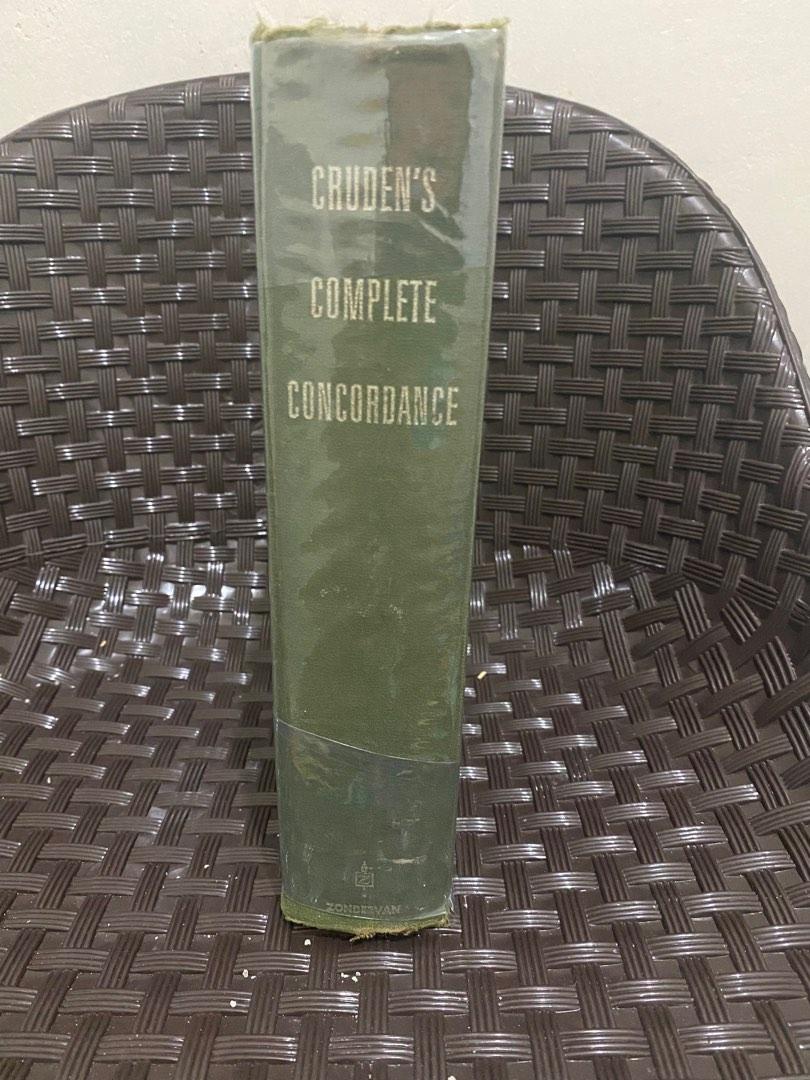 CRUDEN'S COMPlETE CONCORDANCE, Hobbies & Toys, Books & Magazines ...