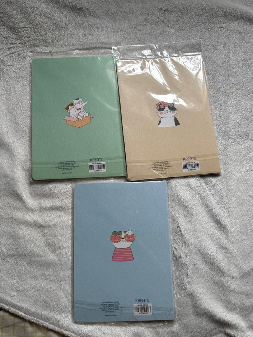 Cute Notebooks A4 & A5 sizes, Hobbies & Toys, Stationery & Craft ...