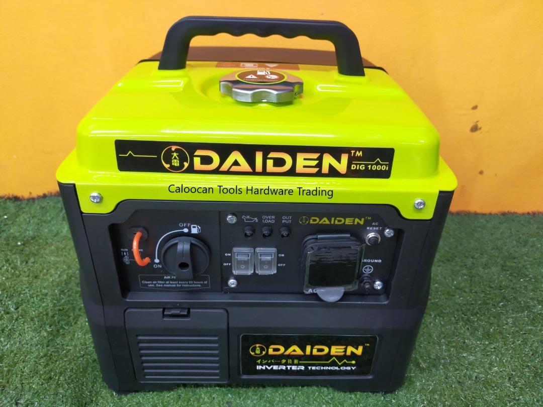 DAIDEN Japan Gasoline Inverter Generator (DIG-1000i) (DIG-2200i) (DIG ...