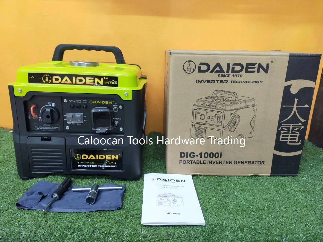 DAIDEN Japan Gasoline Inverter Generator (DIG-1000i) (DIG-2200i) (DIG ...