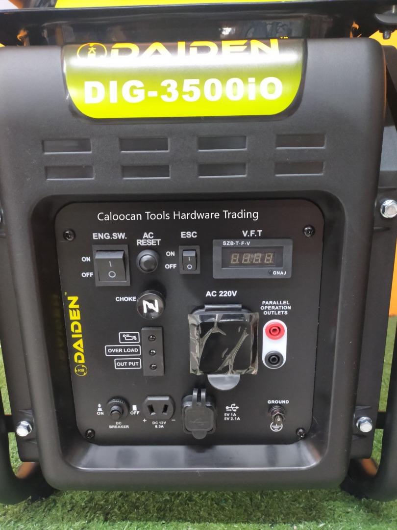 DAIDEN Japan Gasoline Inverter Generator (DIG-1000i) (DIG-2200i) (DIG ...