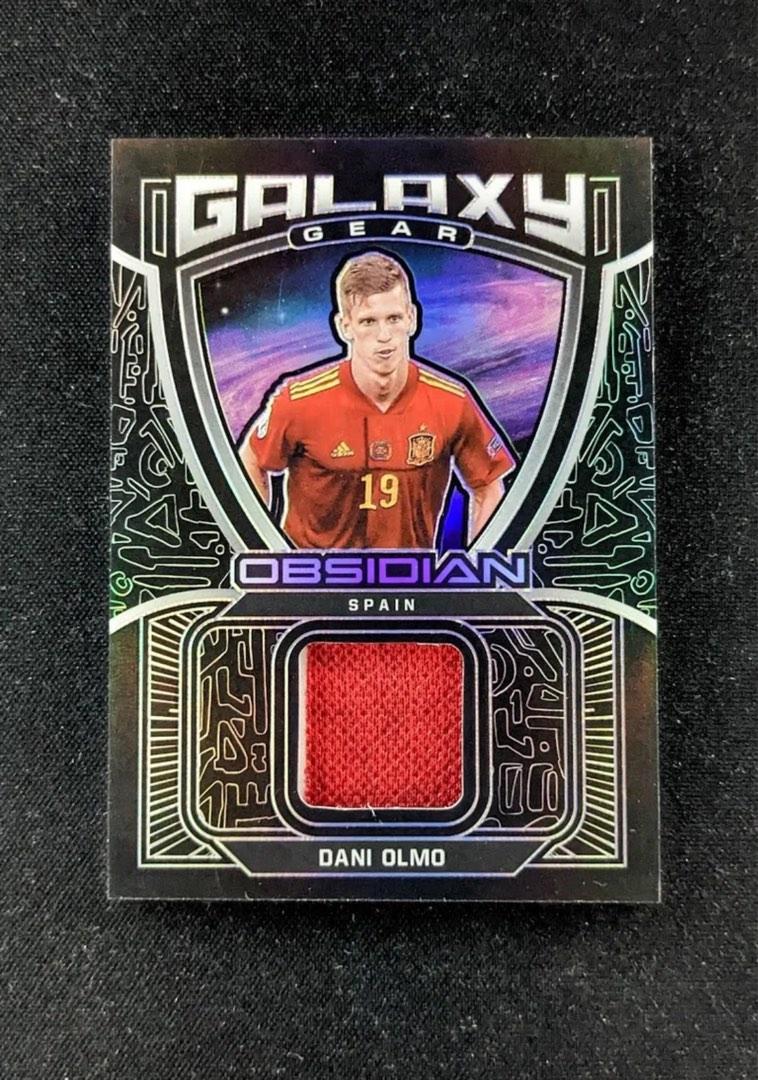 Dani Olmo #/149 Panini Obsidian Galaxy Gear Patch : Spain National Team World Cup Card, Hobbies ...