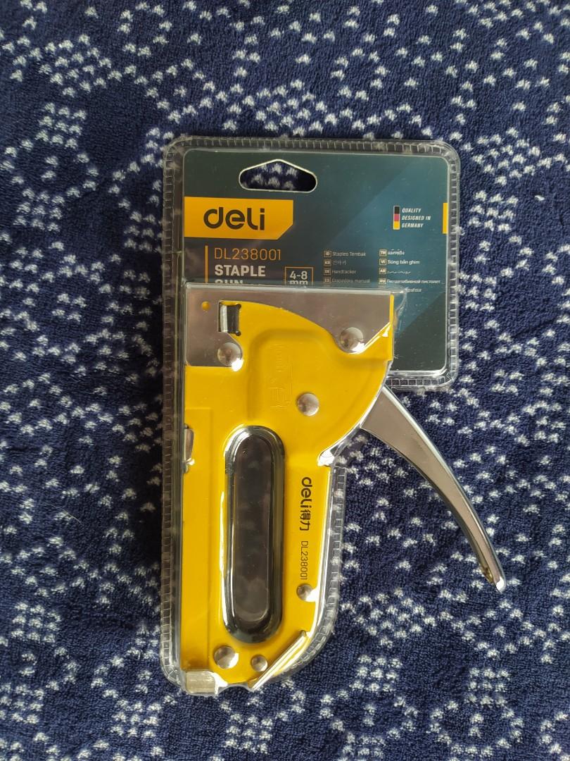 Deli Staple Gun, Hobbies & Toys, Stationary & Craft, Craft Supplies ...