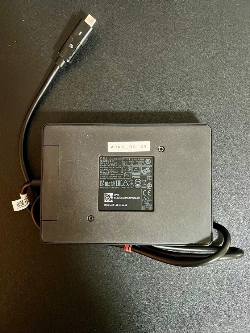 Dell WD15 K17A USB-C Docking Station with 180W Adaptor, Computers ...