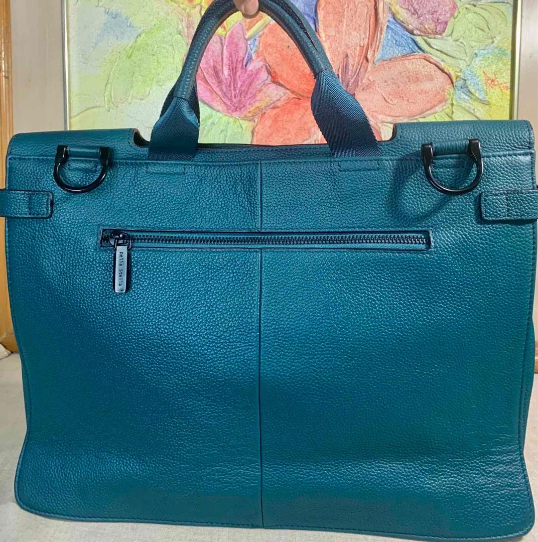 Della Stella Document/Laptop bag with sling, Women's Fashion, Bags ...